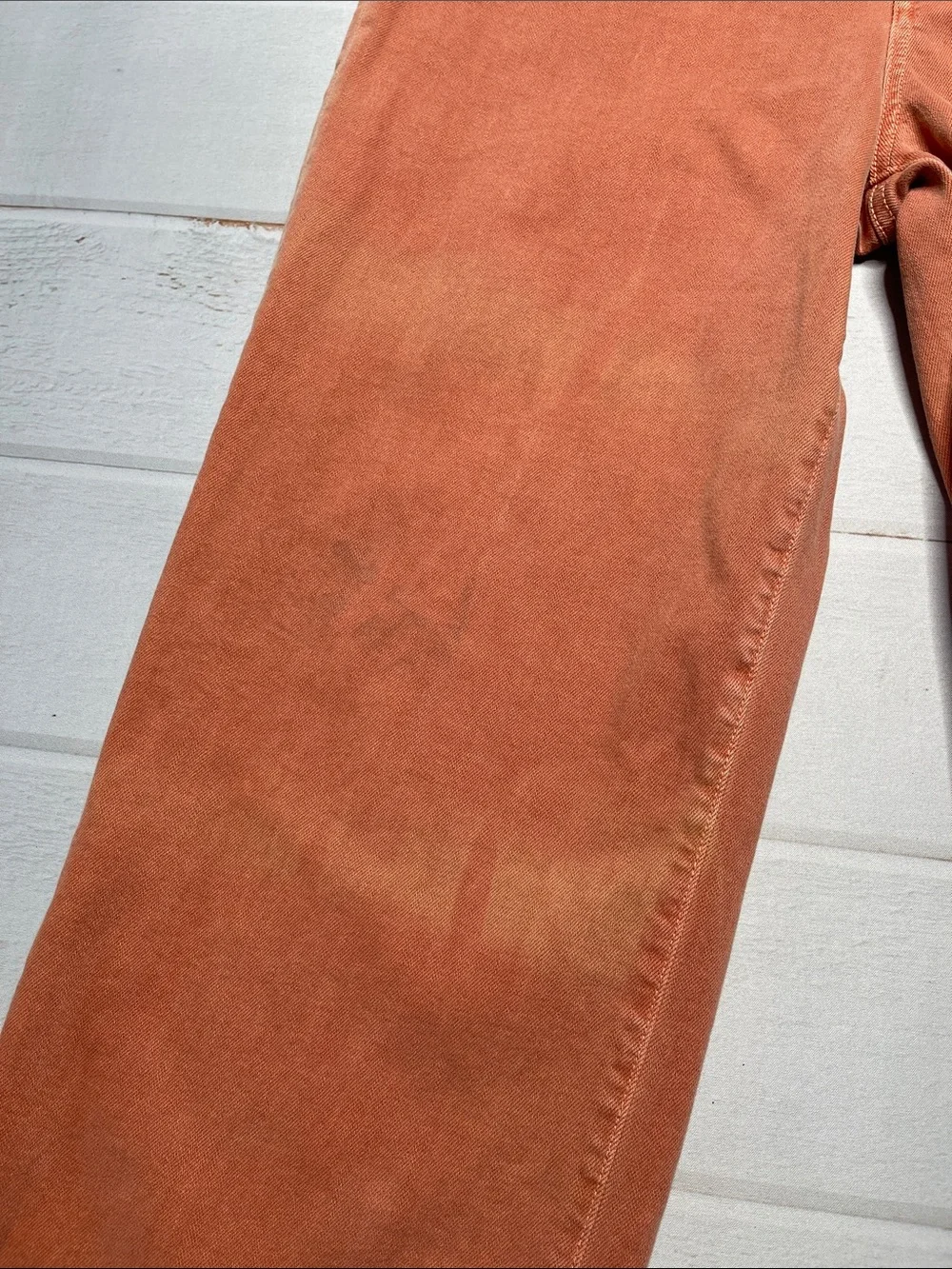 PAIGE | Jeans | Paige 32 Nellie Jeans Wide Leg Vintage Orange Poppy ...
